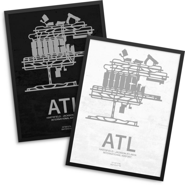 ATL Airport Poster – Airport Decor