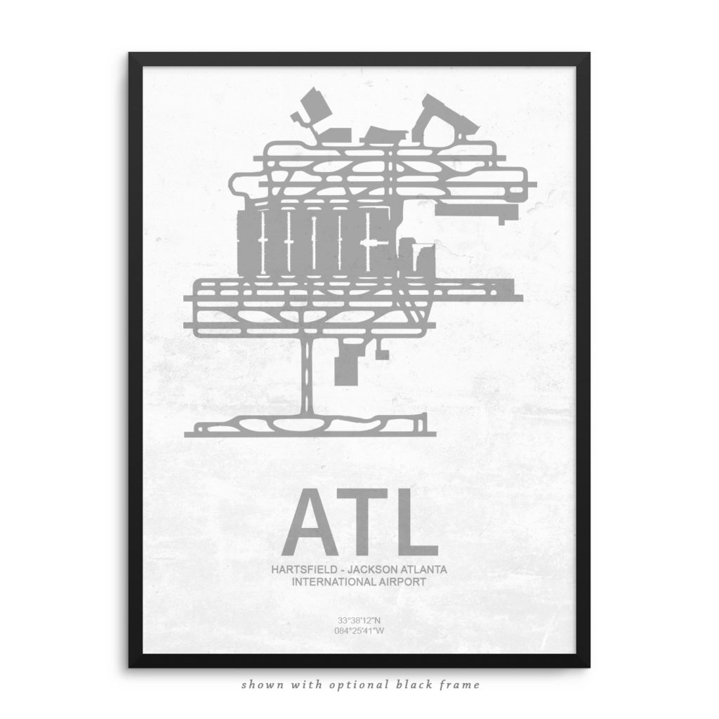 ATL Airport Poster – Airport Decor