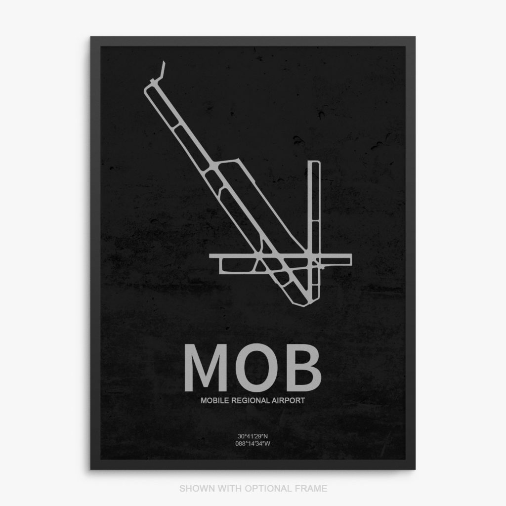 MOB Airport Poster – Airport Decor