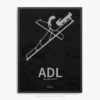 ADL Airport Poster – Airport Decor