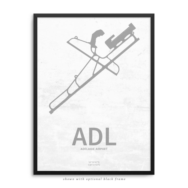 ADL Airport Poster – Airport Decor