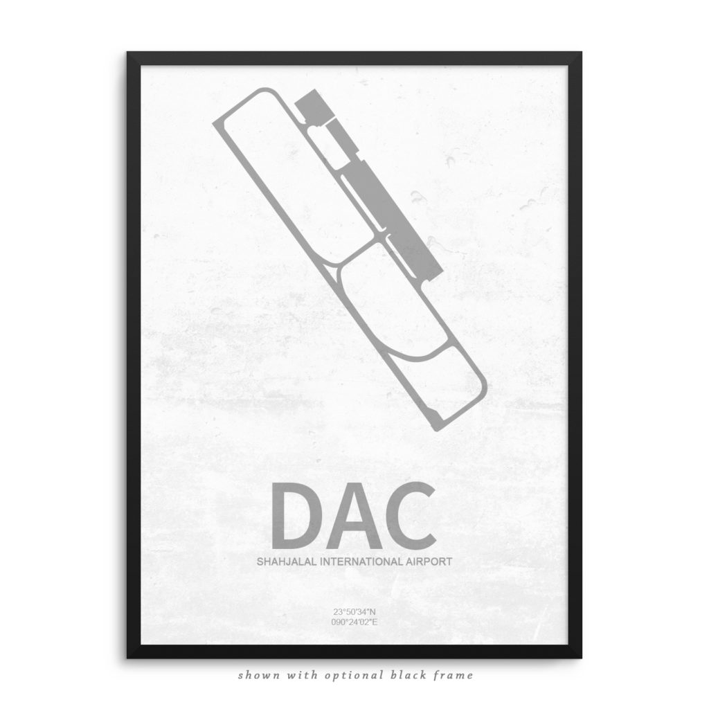 DAC Airport Poster – Airport Decor