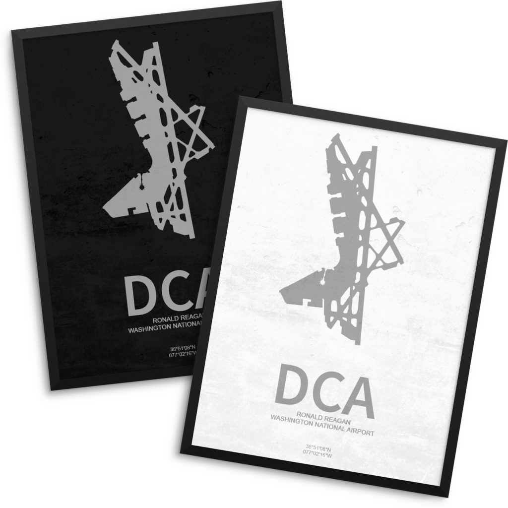 DCA Airport Poster – Airport Decor