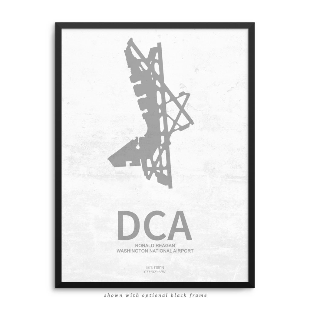 DCA Airport Poster – Airport Decor