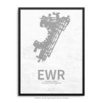 EWR Airport Poster – Airport Decor