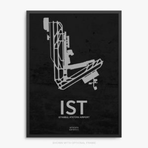 IST Airport Poster – Airport Decor