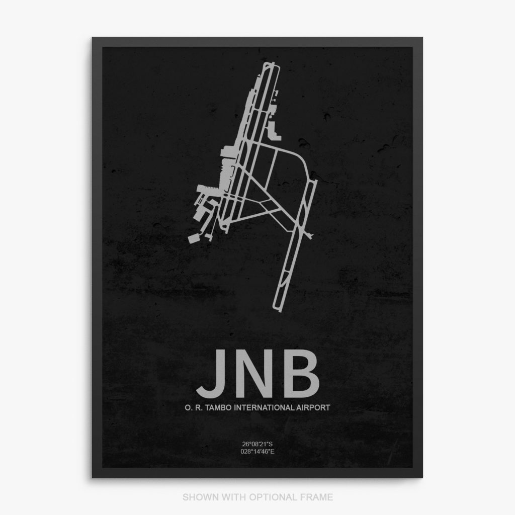 JNB Airport Poster – Airport Decor