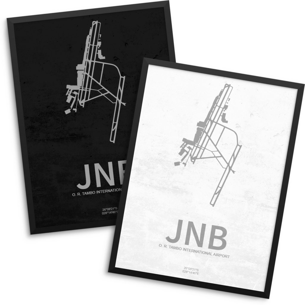 JNB Airport Poster – Airport Decor