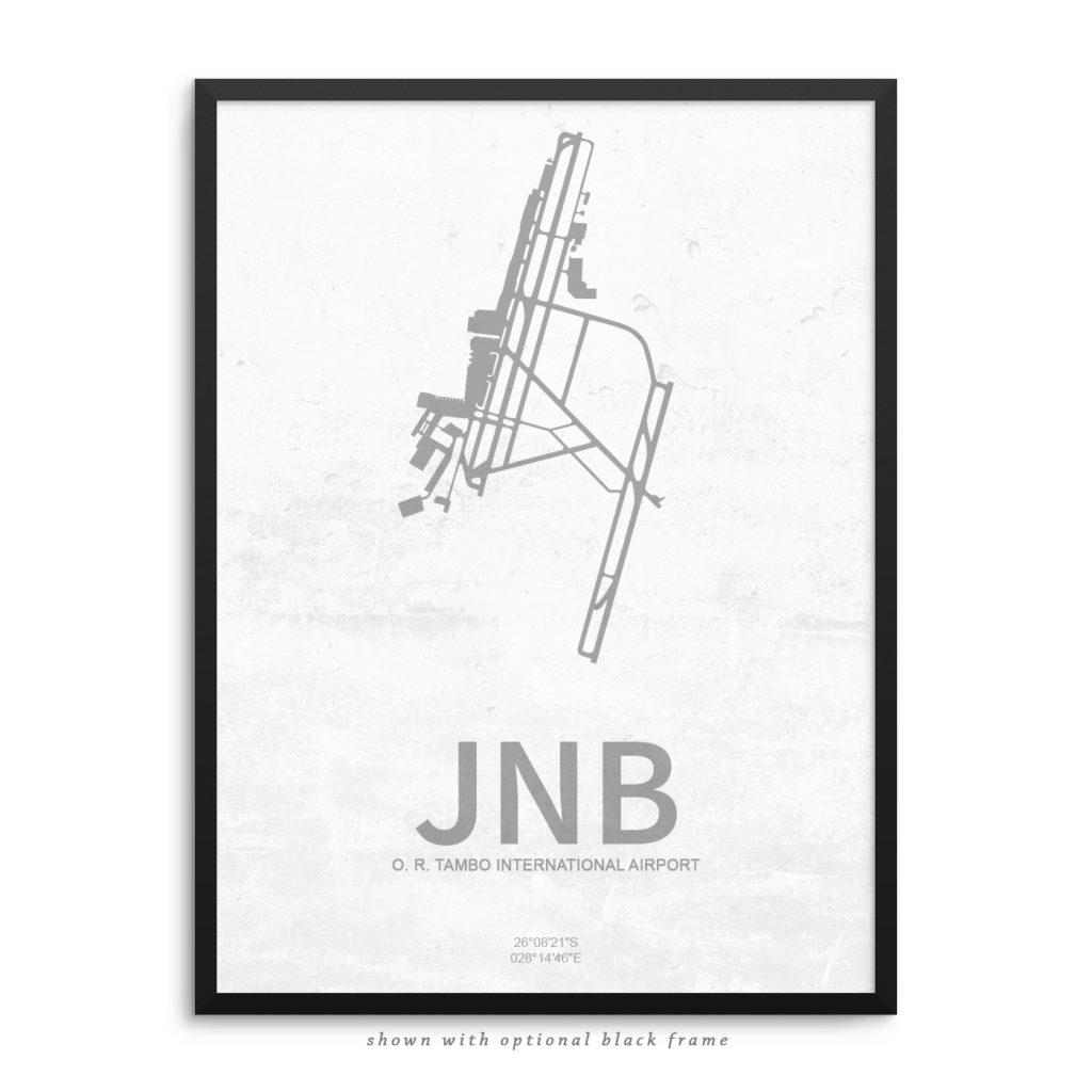 JNB Airport Poster – Airport Decor
