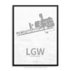 LGW Airport Poster – Airport Decor