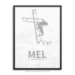 MEL Airport Poster – Airport Decor