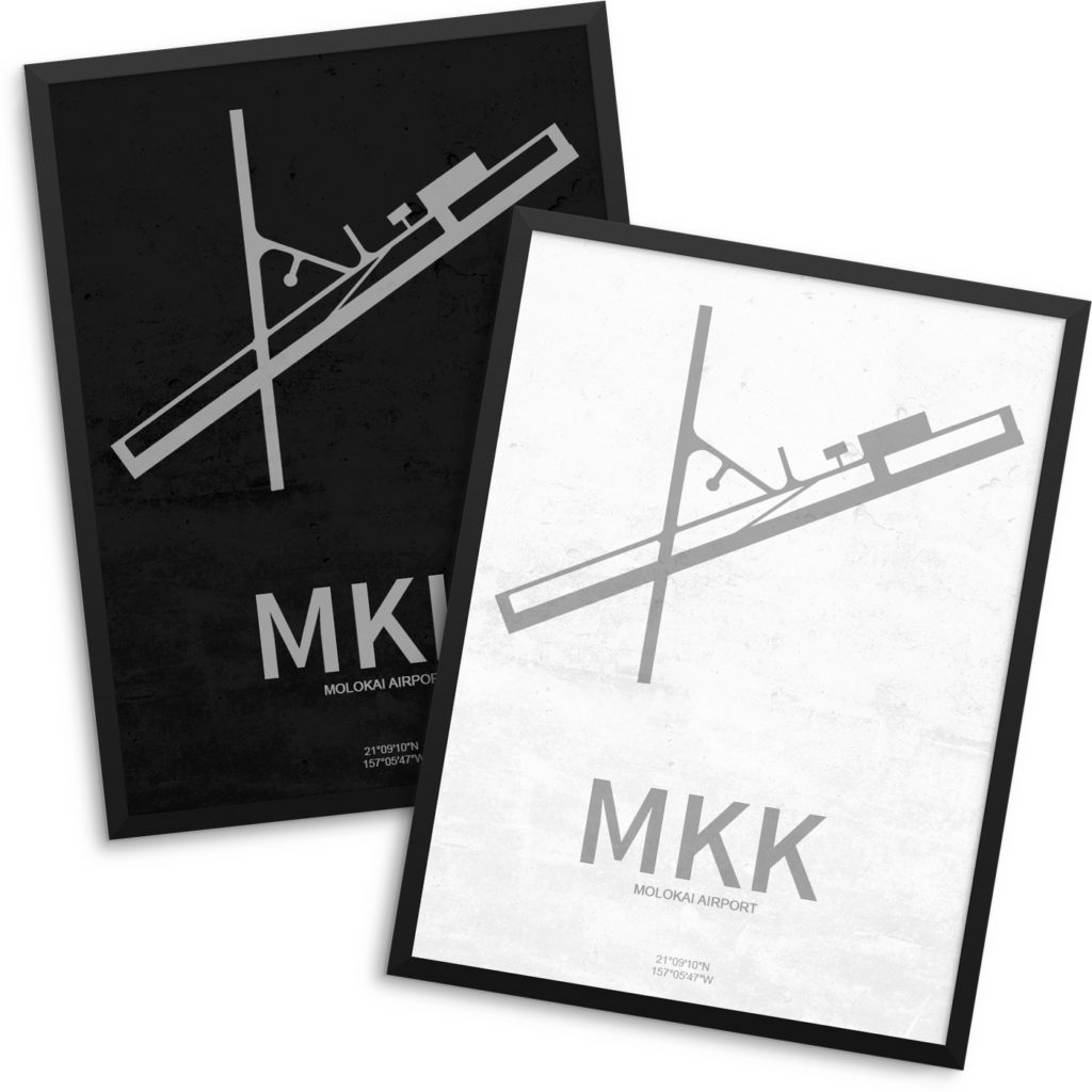 MKK Airport Poster – Airport Decor