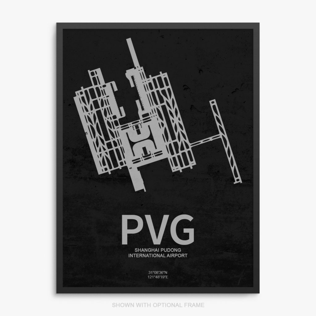 PVG Airport Poster – Airport Decor