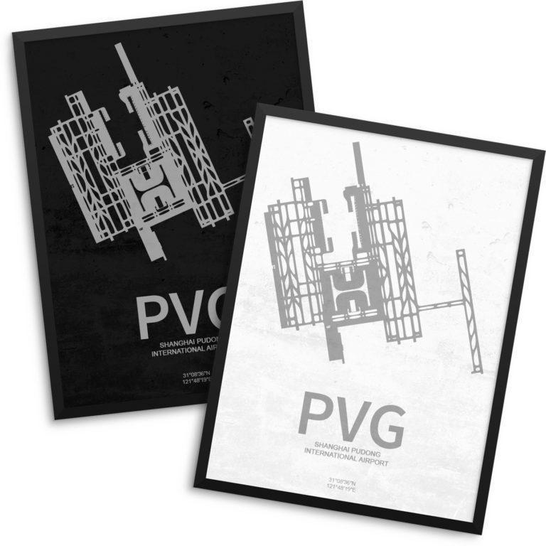 PVG Airport Poster – Airport Decor
