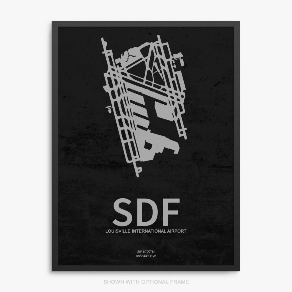 SDF Airport Poster – Airport Decor