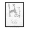 SLC Airport Poster – Airport Decor