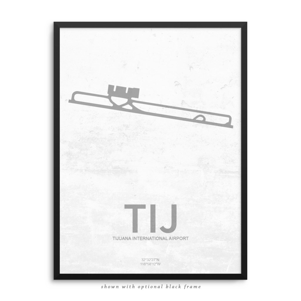 TIJ Airport Poster – Airport Decor