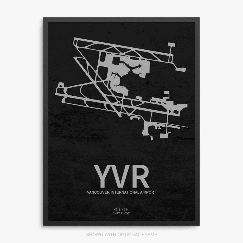 YVR Airport Poster – Airport Decor
