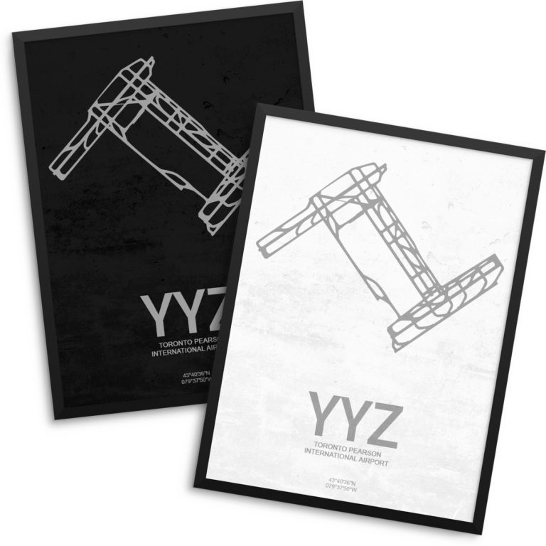 YYZ Airport Poster – Airport Decor