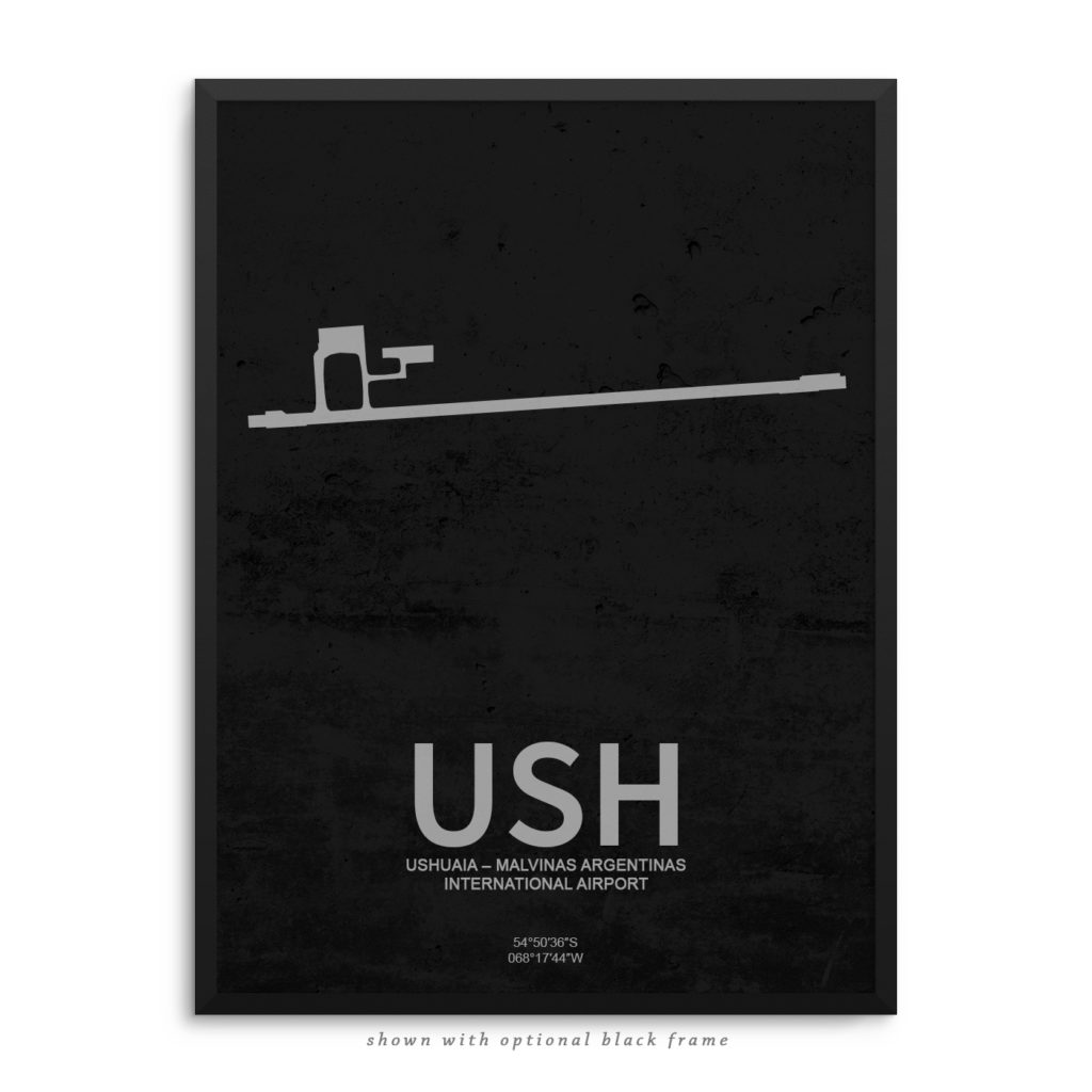 USH Airport Poster – Airport Decor