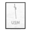 USM Airport Poster – Airport Decor