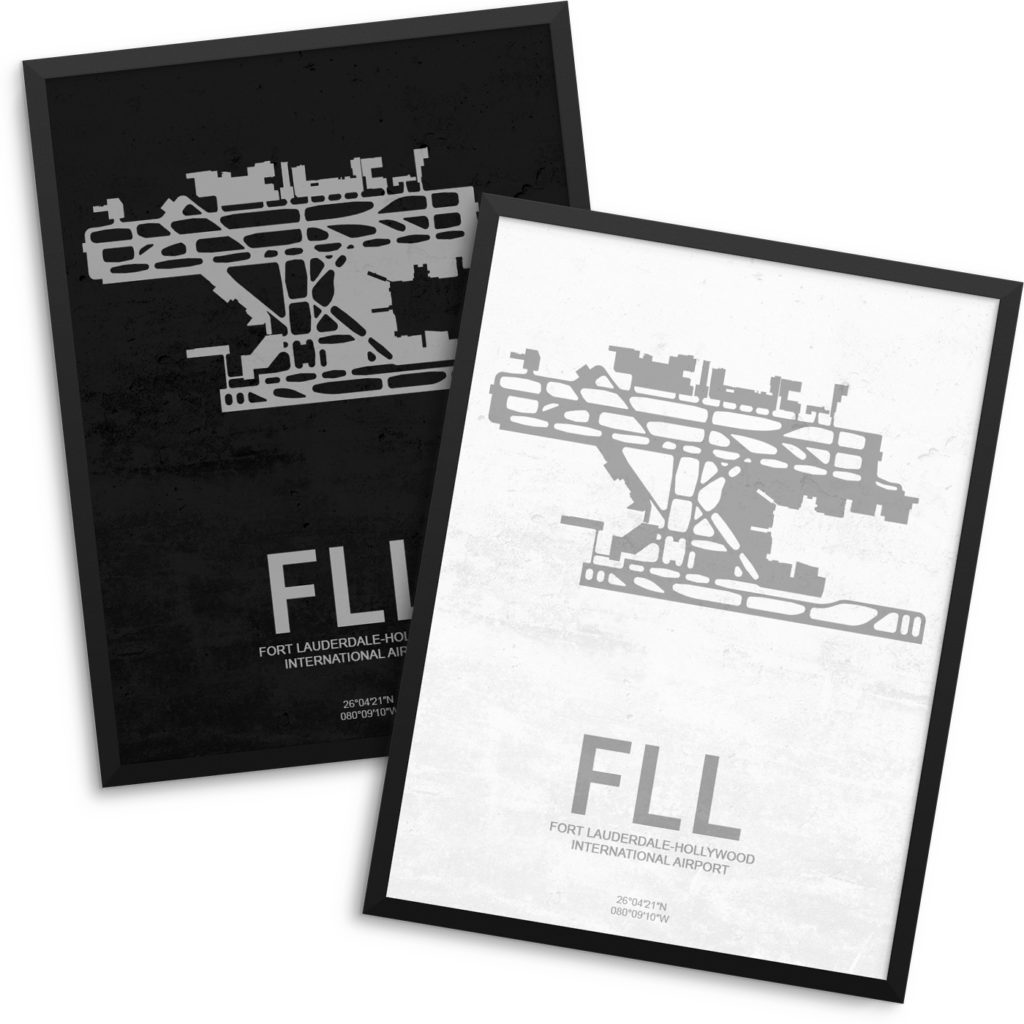 FLL Airport Poster – Airport Decor